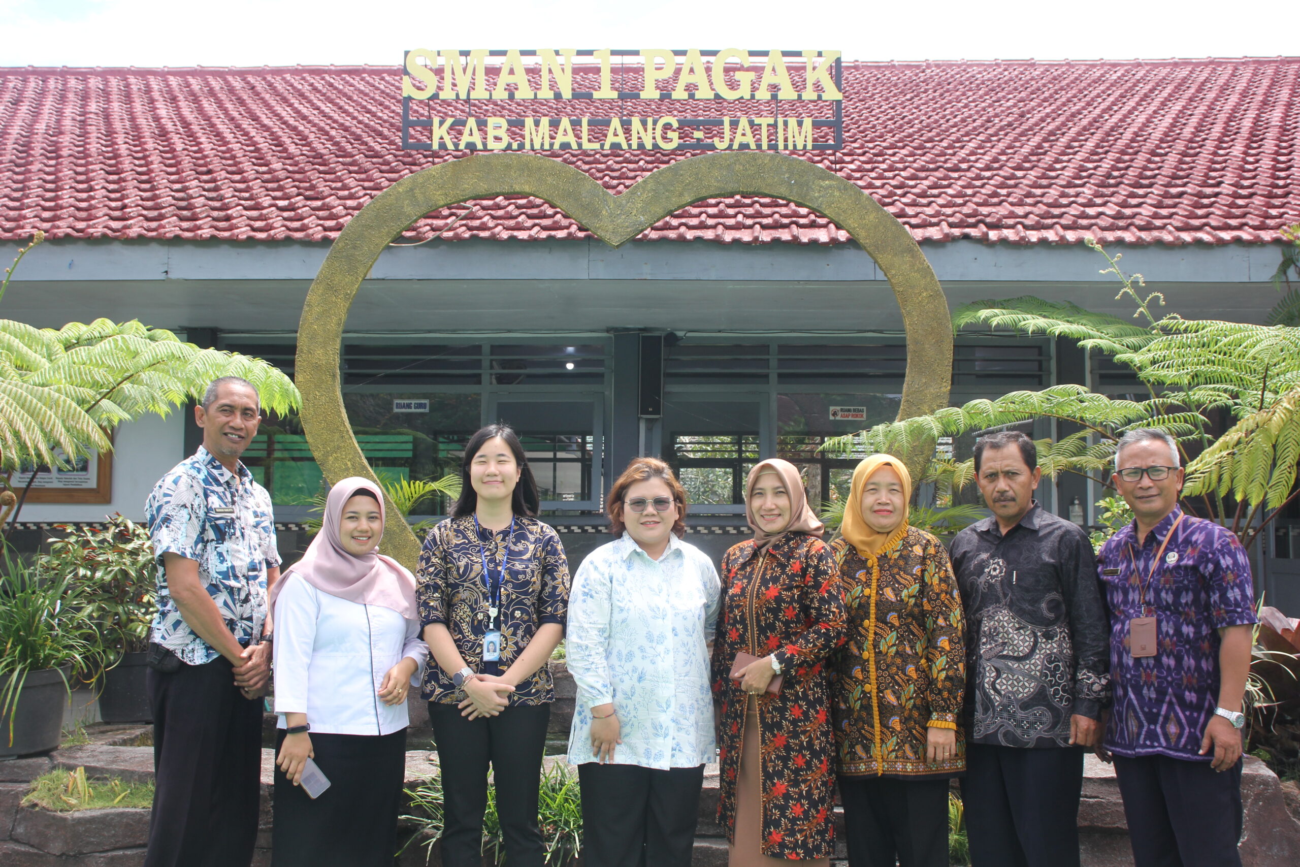 Kunjungan KOICA di SMAPa - SMA Negeri 1 Pagak - Gera Labda Cakasana